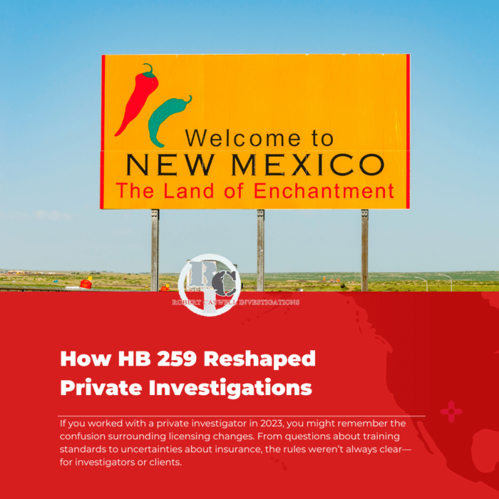 RCI PI | Private Investigators | hire a PI | PI Albuquerque, Arizona, Utah